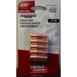 COPPER PLUS® CONTACT TIP ALUMINUM .035 IN (0.9 MM) - 100/PACK ...