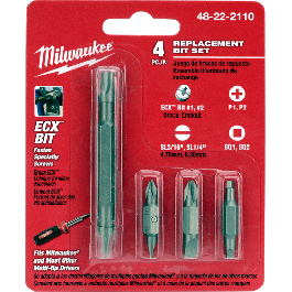 Replacement Bit Set (4 PC) NewYorkPowerTools.com
