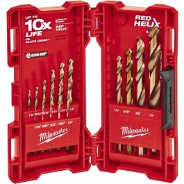 15 Piece Cobalt RED HELIX™ Kit NewYorkPowerTools.com