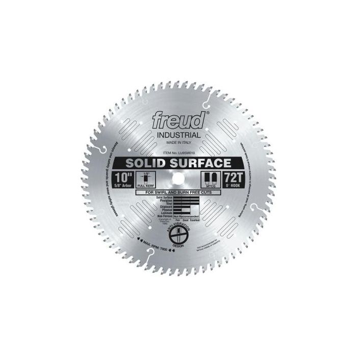 10" Solid Surface Blade NewYorkPowerTools.com