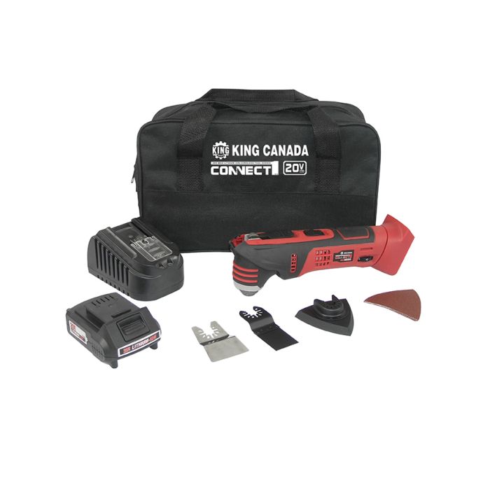 20V Max lithium-ion cordless oscillating multi-tool kit ...