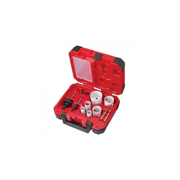 10-pc Electricians Ice Hardened Hole Saw Kit NewYorkPowerTools.com
