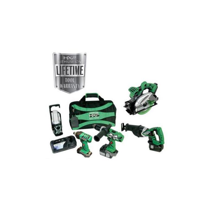 HXP Lithium-Ion 18V 5-Piece Combo Kit NewYorkPowerTools.com